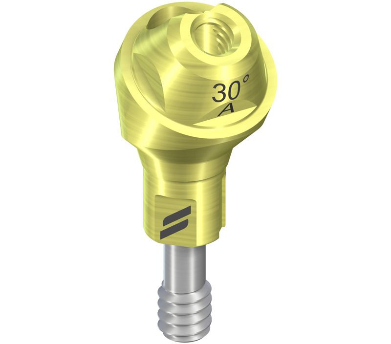 NC Screw-retained angled 30°, Ø 4.6 mm. GH 4 mm. Type A – Implantex eShop